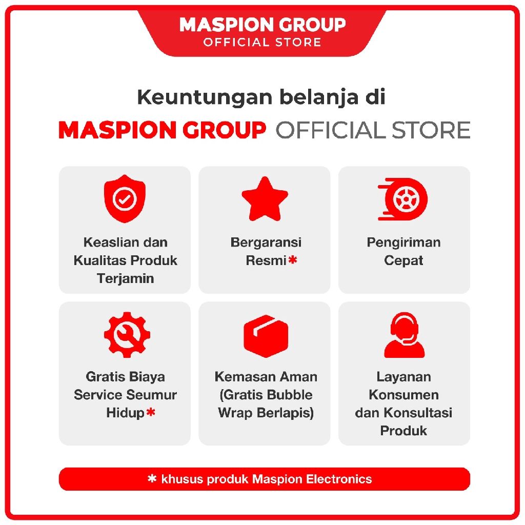 Maspion Superstore - Segala Peralatan Rumah Tangga